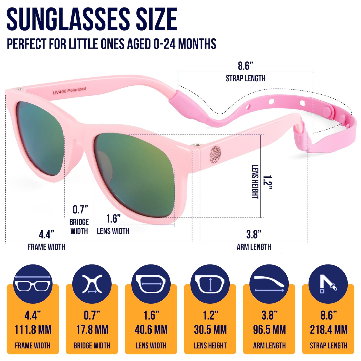 Baby Sunnies South Africa | Flexible Polarised Kids & Baby Sunglasses
